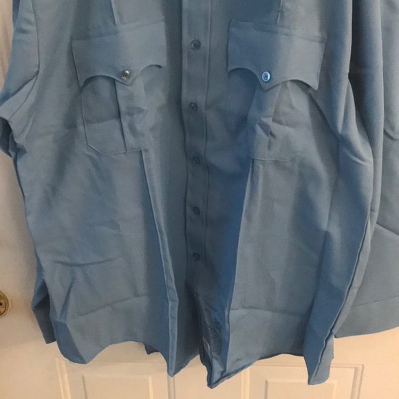 Conqueror 1776 | Shirts | Conqueror 776 Mens Blue Uniform Shirt Nwot ...